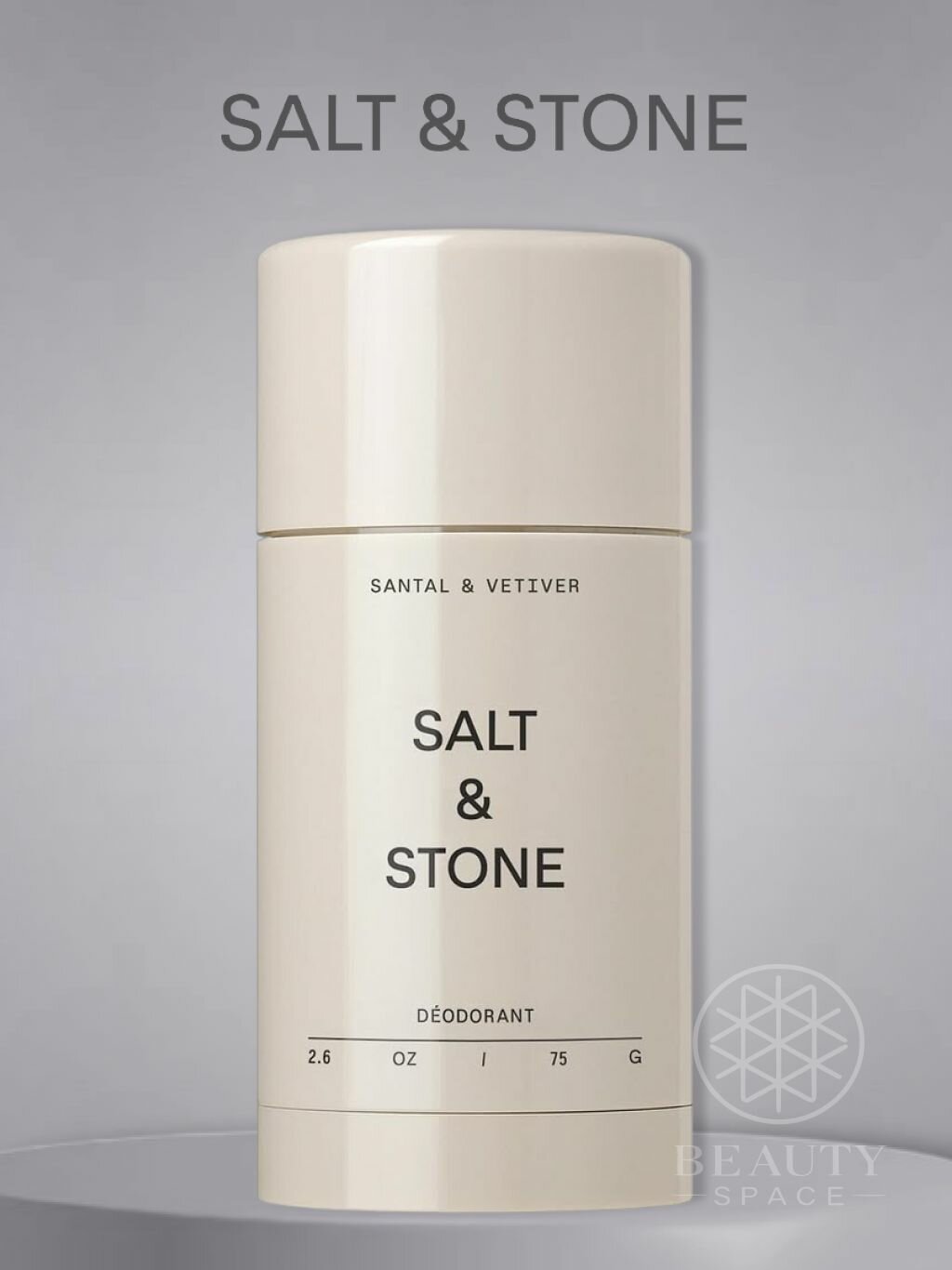 Salt & Stone Дезодорант Santal & Vetiver Extra-Strength Aluminum-Free Deodorant, 75g
