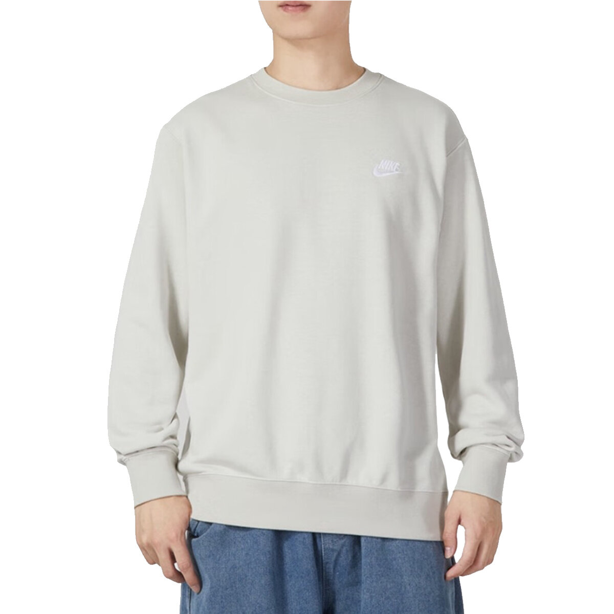 Свитшот NIKE Nike Base Sweatshirt «Light Crey», размер XL, , серый