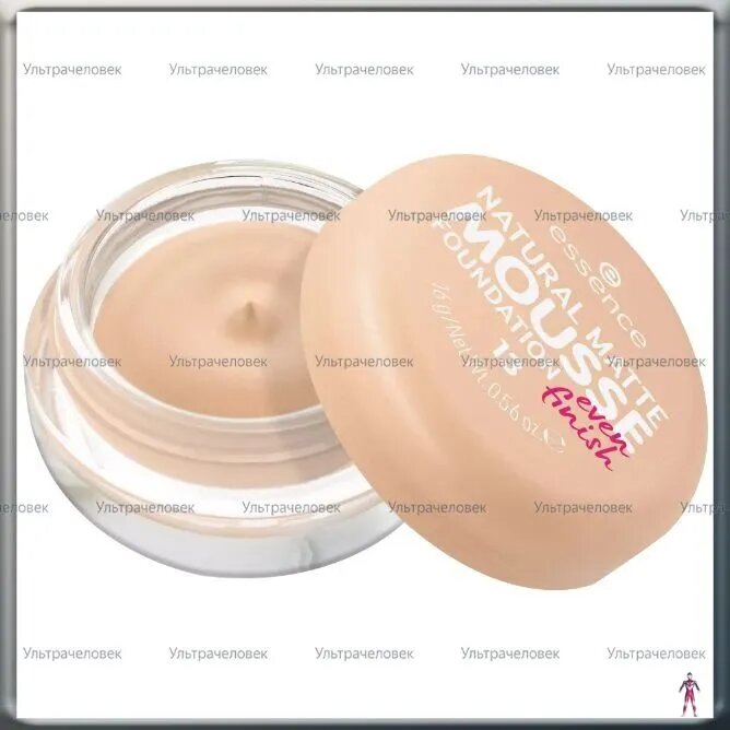 Матирующий тональный мусс Natural Matte Mousse 13 Matt porselain