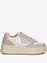 Кроссовки Platform leather sneakers