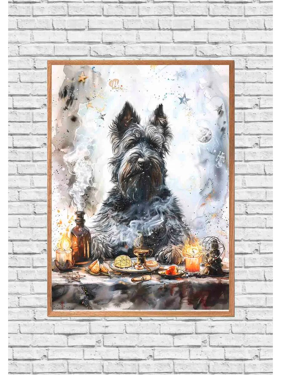 Самоедская собака-астролог 3, Плакат 30x42см