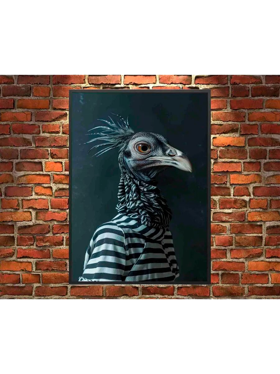 Заключенный-павлин 3, Плакат 30x42см