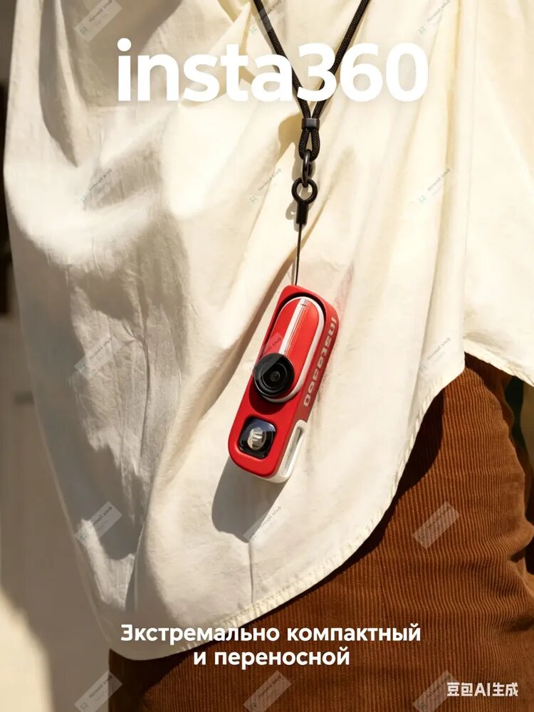 Плоский видоискатель insta360 GO 3S retro на талии
