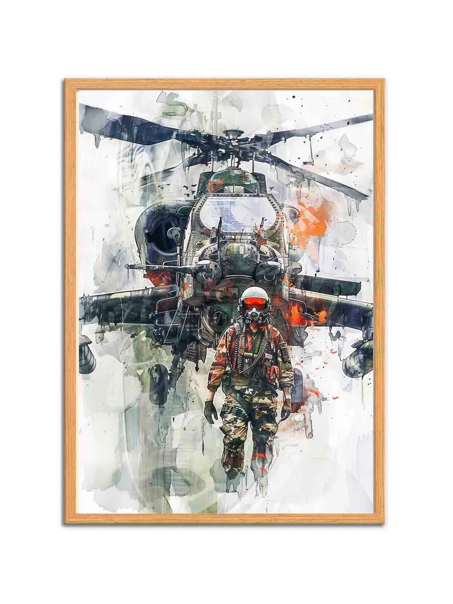 Пилот Зверя-медузы 1, Плакат 30x42см