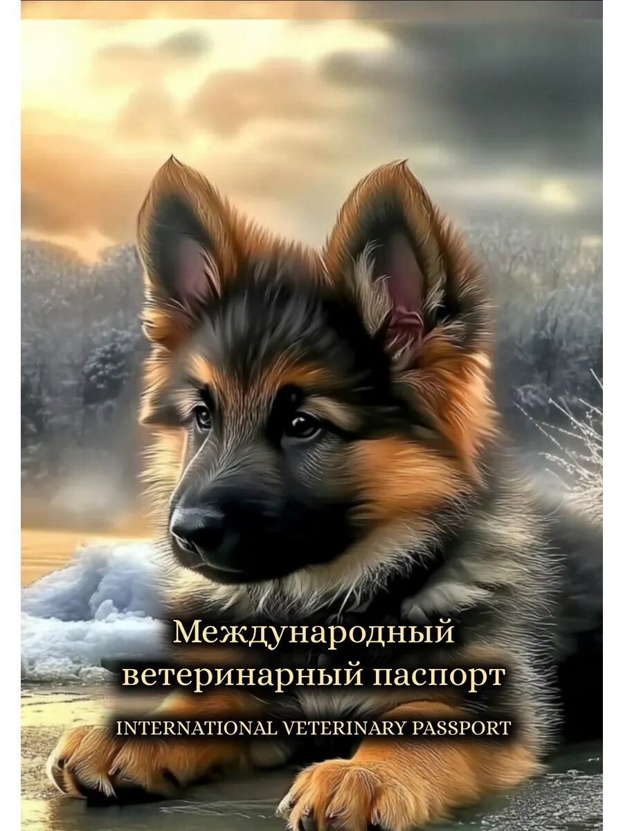Международный ветеринарный паспорт с аудио-записью