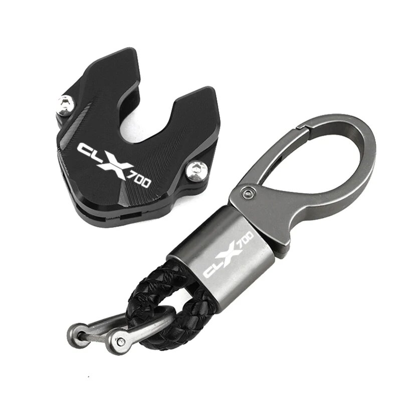 Чехол-брелок для ключей мотоцикла с ЧПУ, аксессуары для CFMOTO CF MOTO CF700 700 CL Черный, AB Black