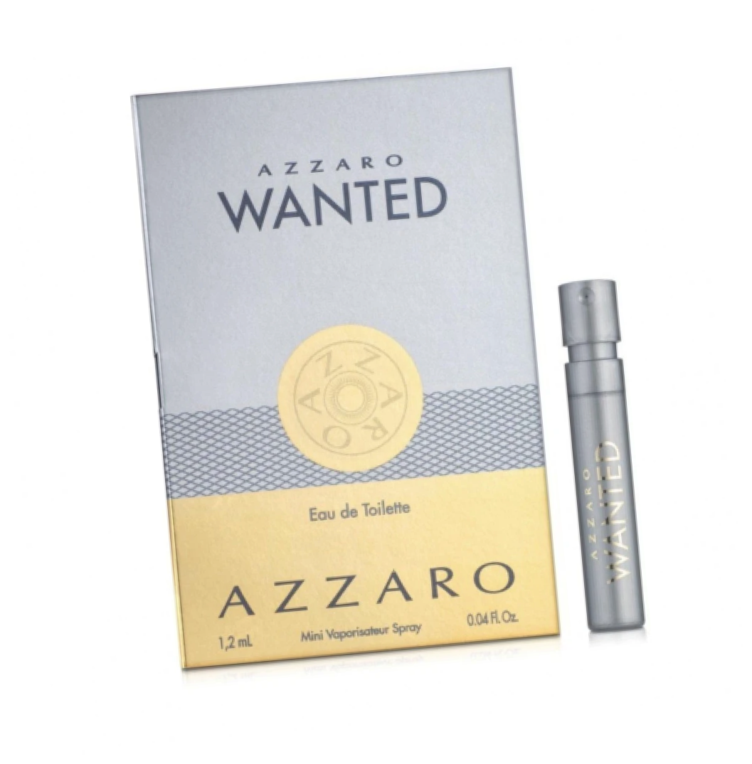 Мужская туалетная вода Azzaro Wanted 1.2 мл миниатюра - Аззаро Вантед пробник аромата