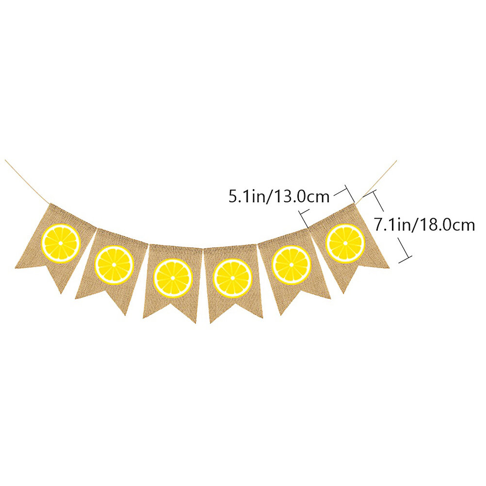 Hawaii Swallowtail Dovetail Льняной Гирлянда Флаг 1 Шт 18X13Cm