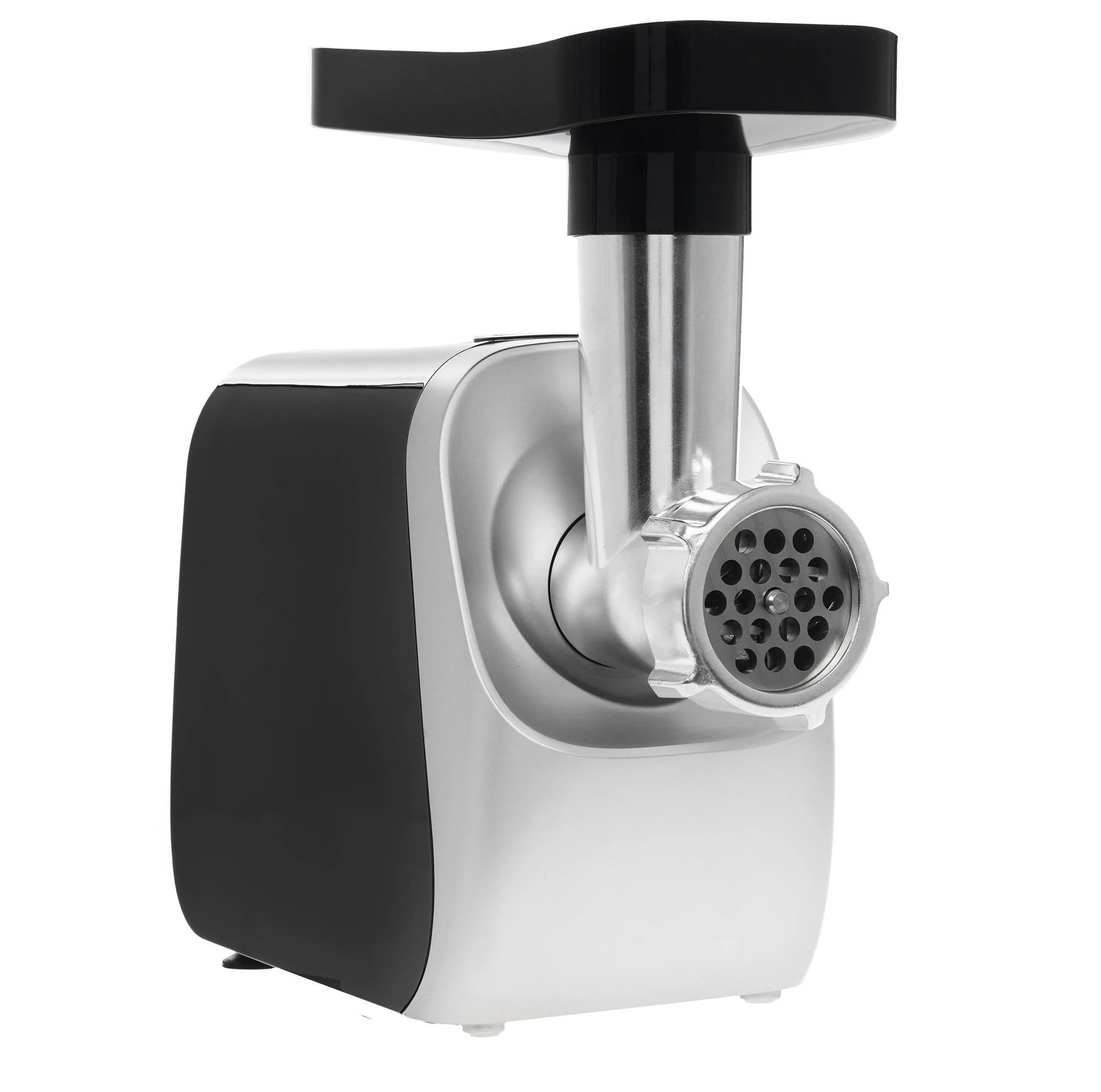 Мясорубка электрическая BRAYER BR1608, 2000 Вт, 2 кг/мин, черный/серебристый