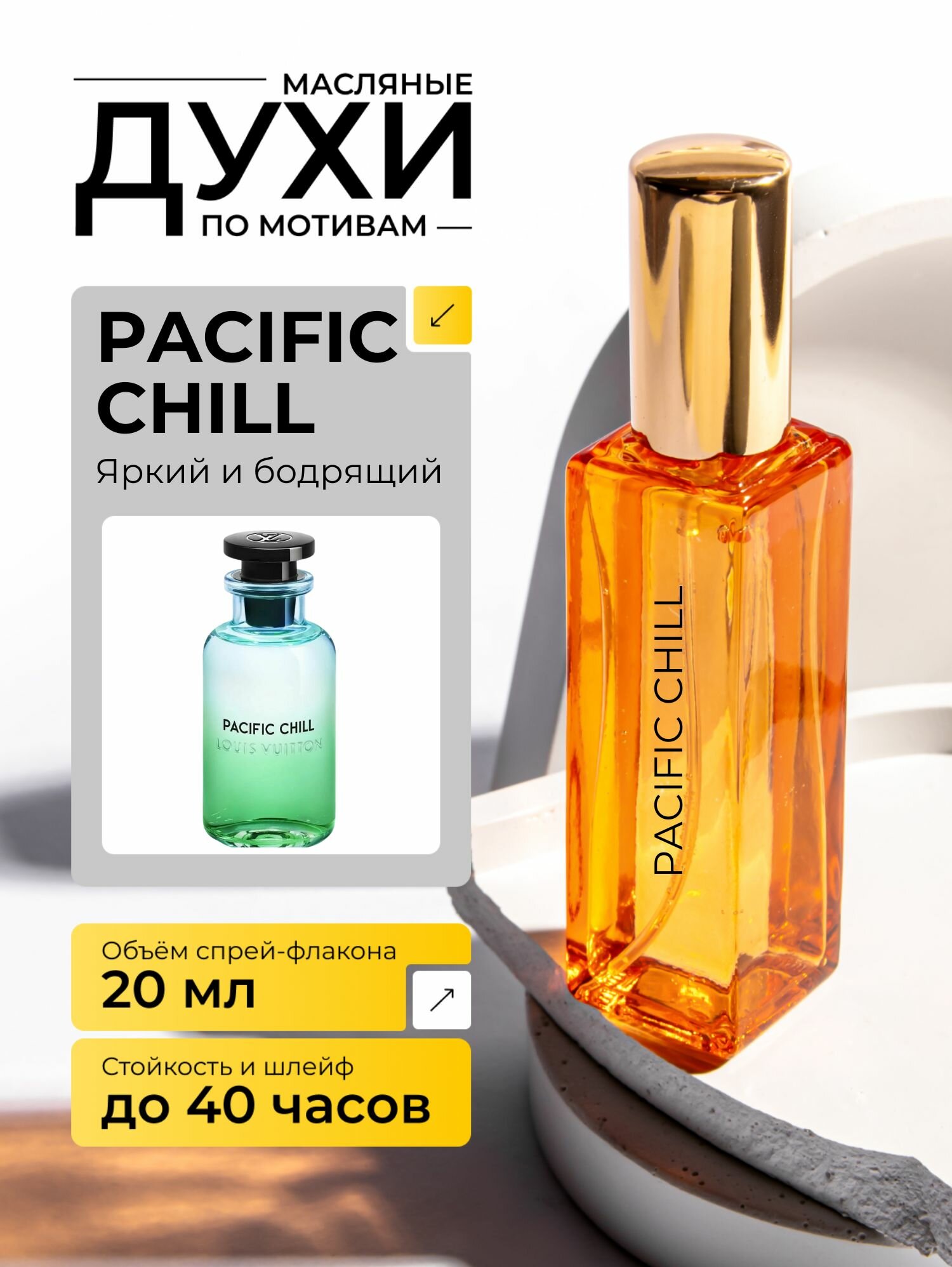 Pacific Chill 20мл Пасифик Чил 20мл Духи мужские и женские