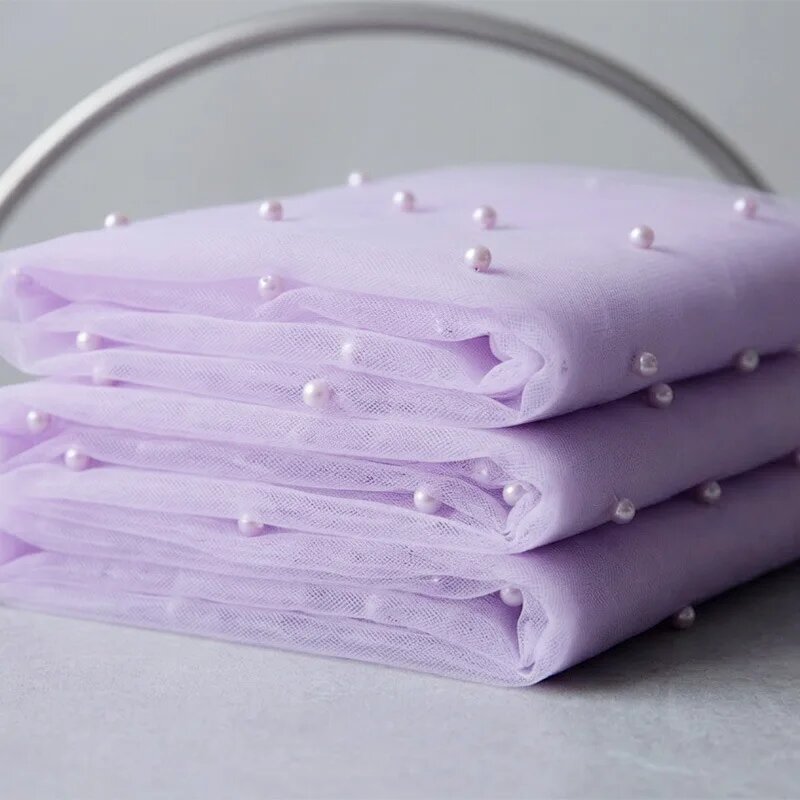 Дорожка для стола премиум полиэстер 70x200 см 1PC 75X600cm, Сиреневый, Light purple