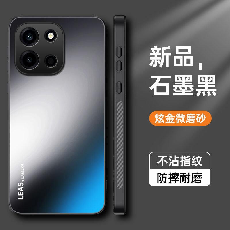 Чехол-панель-накладка-бампер MyPads «Aciano» для OnePlus Turbo 6 с матовым металлизированным покрытием AG, с функцией анти-отпечатков пальцев, черн.