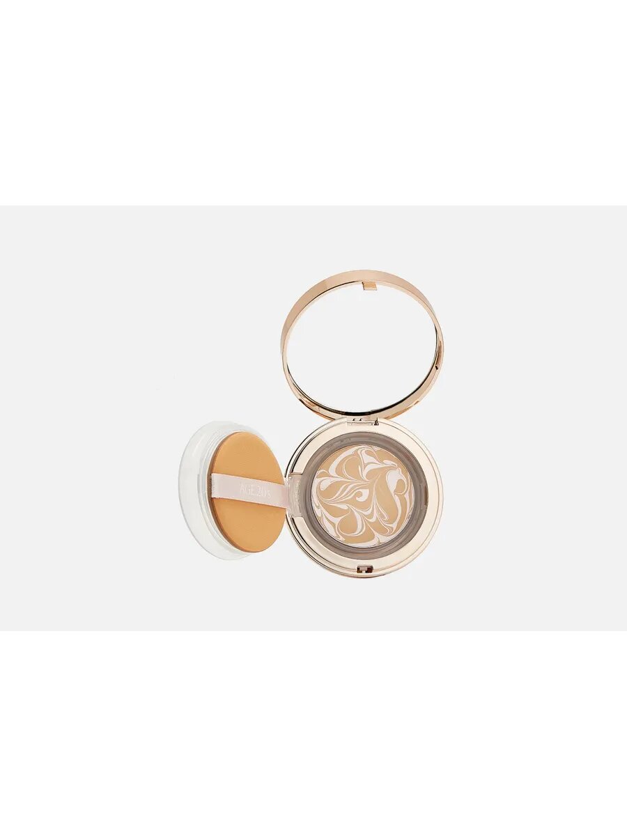 AGE 20s Essence Cover Pact Original Тональная основа-кушон SPF 50+ PA+++ 12.5 г 21, Pink beige