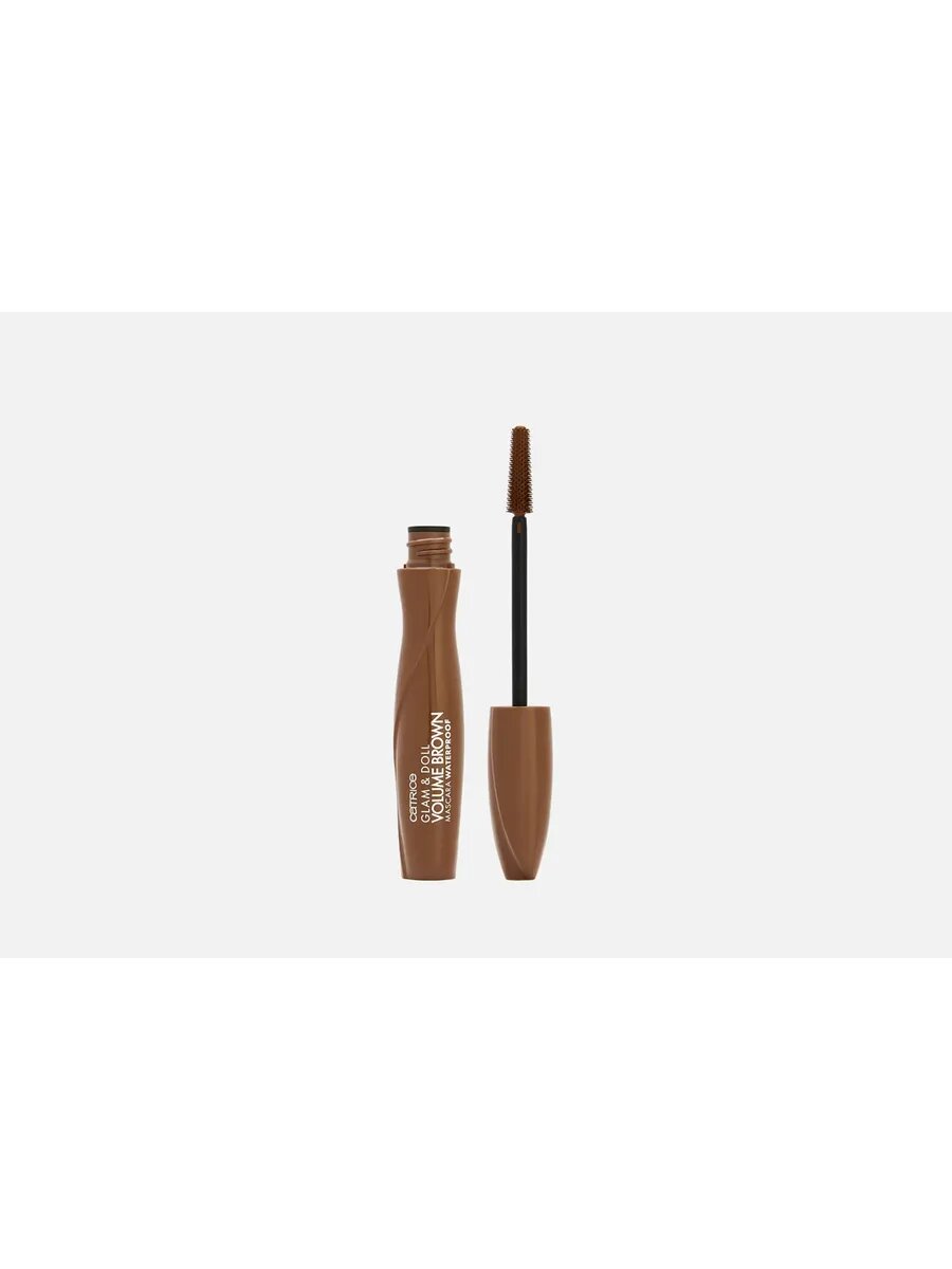 Catrice Glam & doll volume brown mascara waterproof Тушь для ресниц 10 мл Brown
