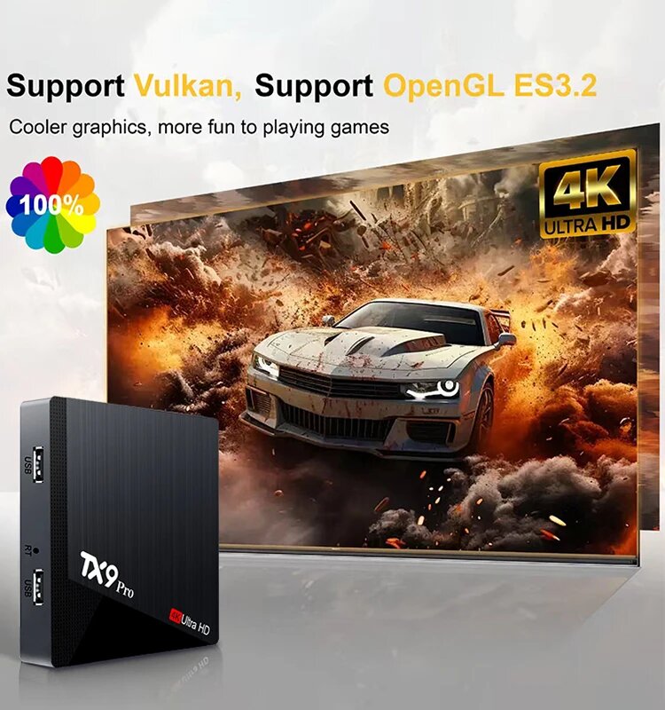 G-SAT TX9 PRO Android TV Box 4K 2+16 ГБ — фото 1