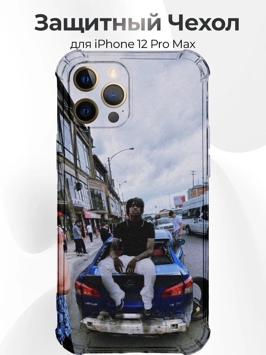 Чехол для iPhone 12 Pro Max Lexus IS XE30 Без Бампера