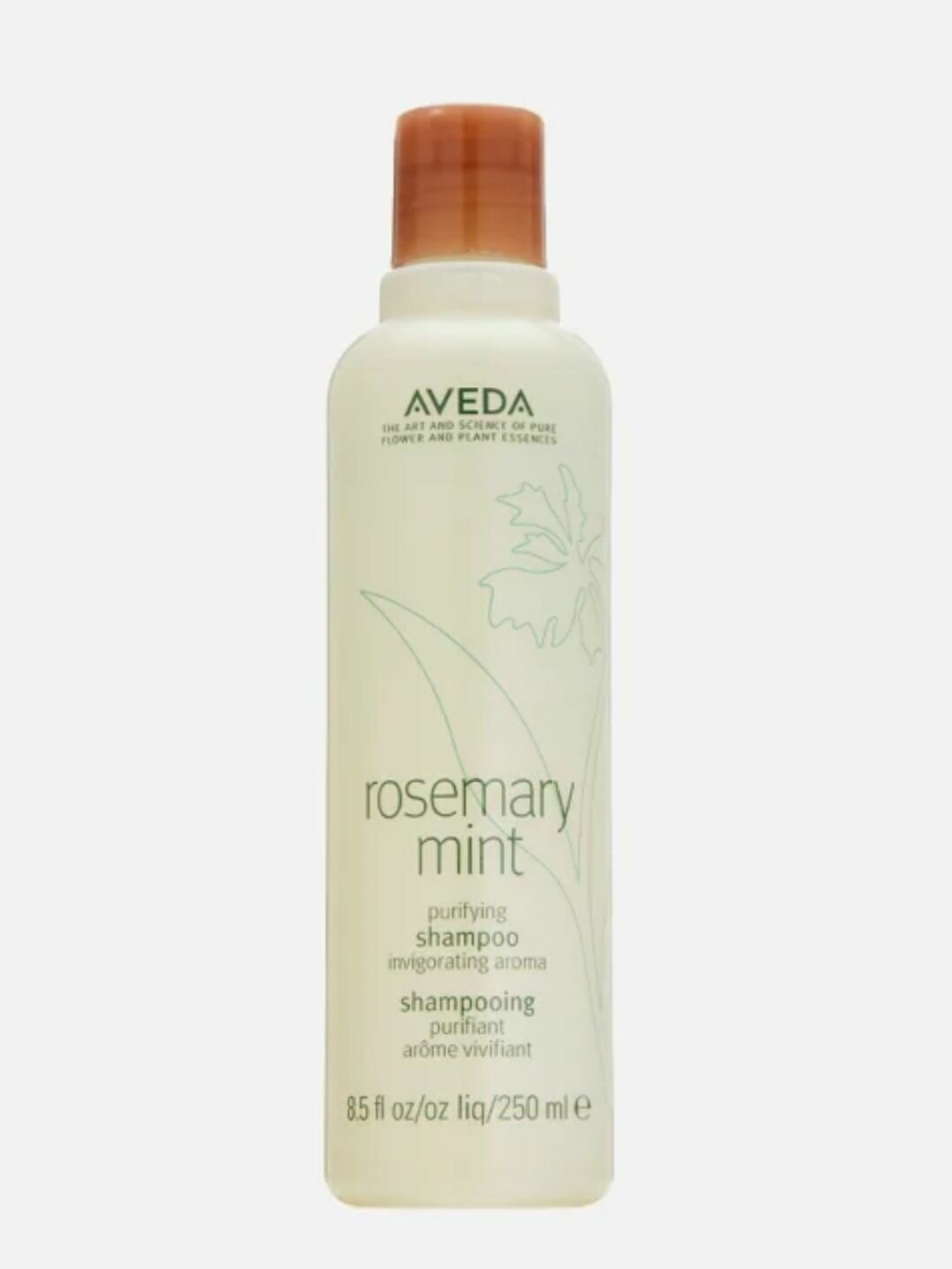 Очищающий шампунь для волос с экстрактом мяты и розмарина AVEDA rosemary mint purifying shampoo