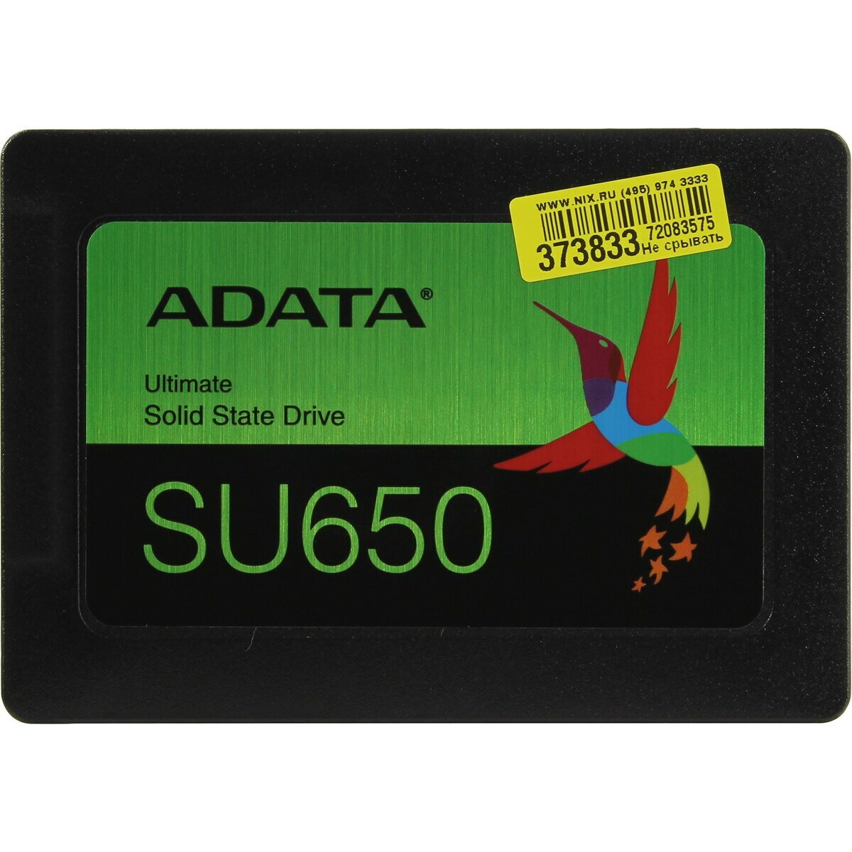 Ultimate SU650 ASU650SS-240GT-R 240 Гб SATA 6Gb/s (SATA-III) 2.5" (толщиной 7 мм) кэш SLC-кэш без указания объема, TBW 140, 0.53 DWPD — фото 1