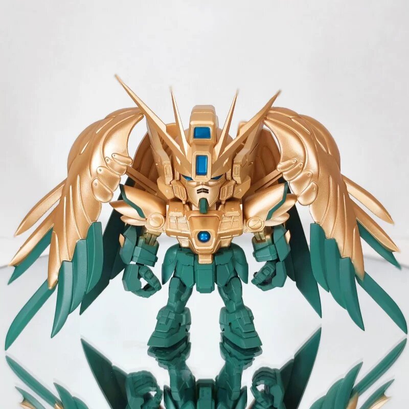 Модель-комплект Гундама Wing 5-й годовщины, официальный 1:100 масштаб от Bandai, пластиковая модель для коллекционеров,