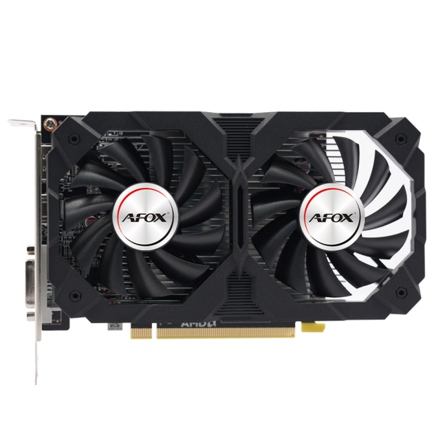 Afox RX 550 (RADEON RX 550 (512)) 4 Гб, GDDR5, 128 бит, PCI Express, 1xDP,1xHDMI,1xDVI-D — фото 1