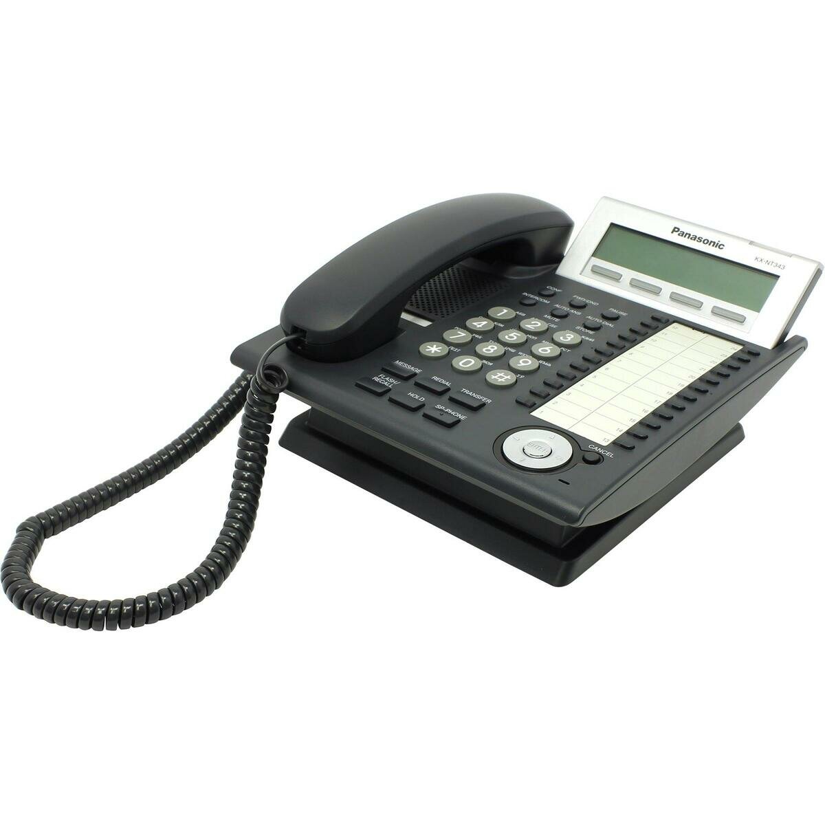 Panasonic KX-NT343RU-B Black системный IP телефон