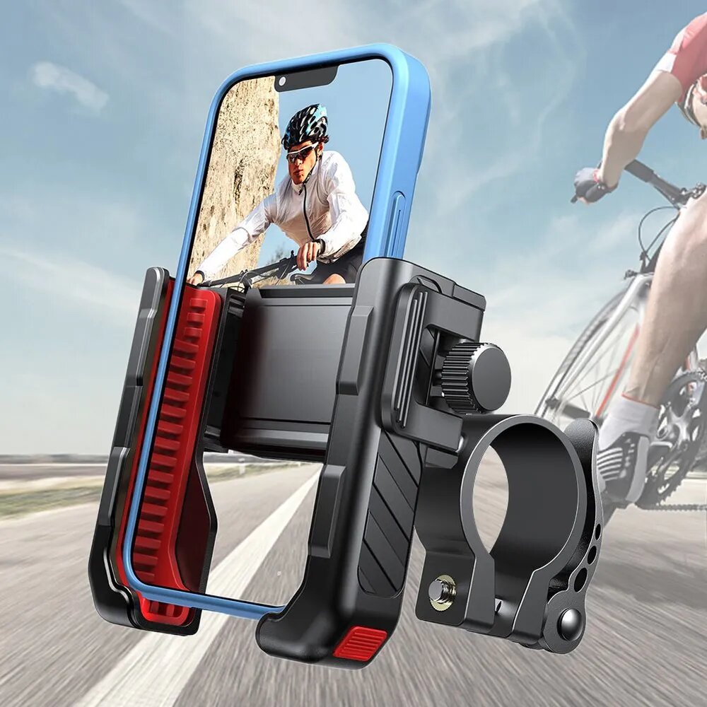 Держатель Joyroom для велосипеда и мотоцикла с фиксацией под углом 360 , совместимость с телефонами 4.7-7 дюймов