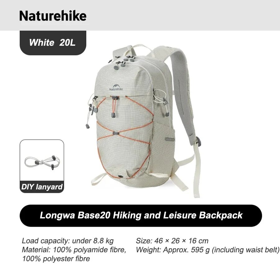 Складной походный рюкзак Naturehike 20 л