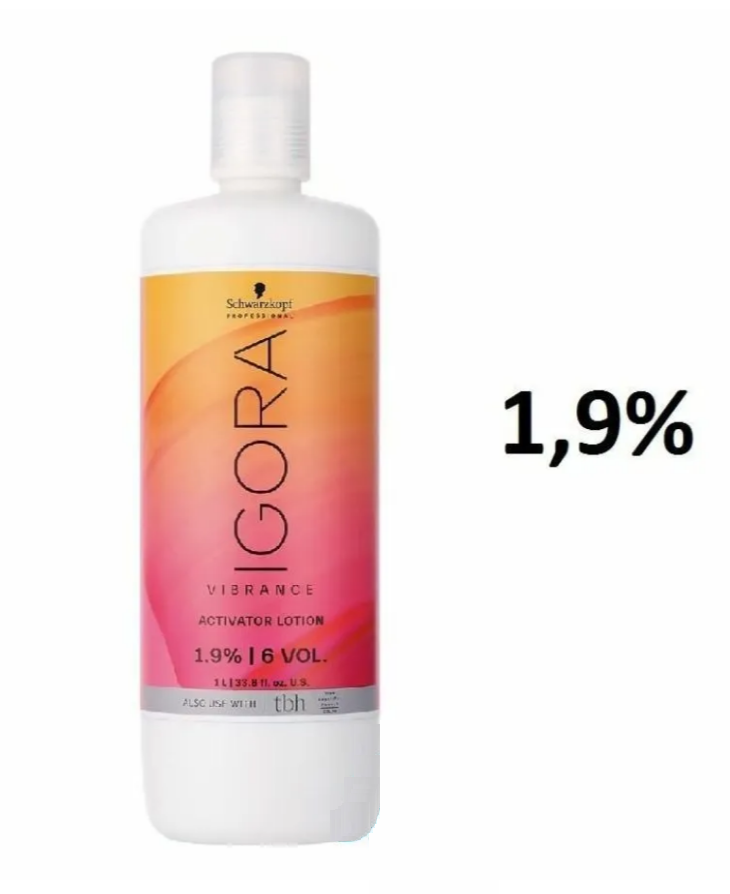 Schwarzkopf Professional Igora Vibrance 1,9% Лосьон-активатор, окислитель, 1000 мл