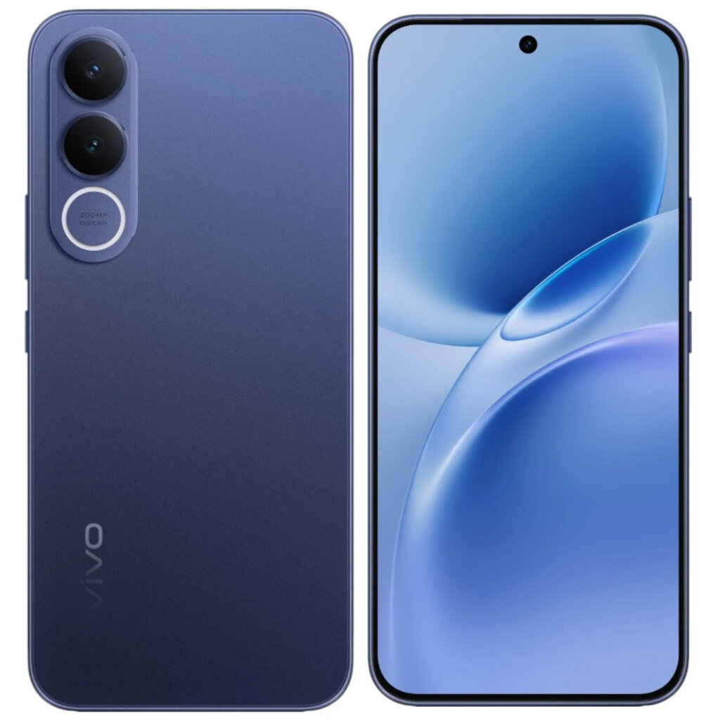 Смартфон Vivo V70 FE, 5G, AMOLED, 8/512Gb, Monsoon Ocean Blue (Синий)