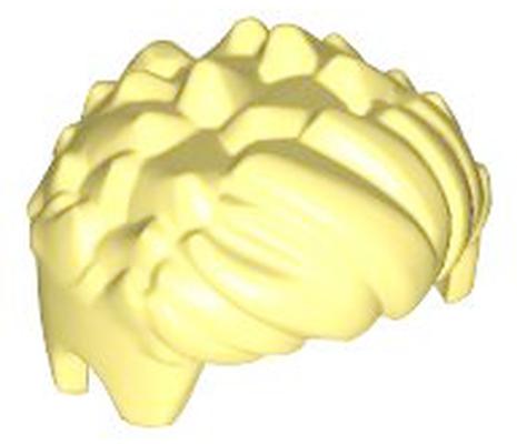 Деталь Lego 2631 Mini Doll, Hair Short Spiked, Swept Up in Front
