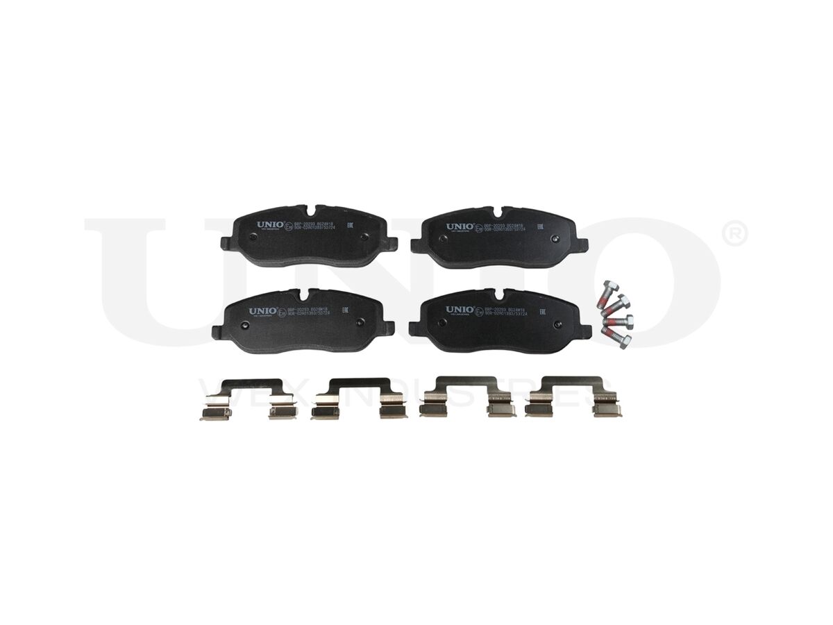 Колодки тормозные диск. передние land rover range rover iii 02-, range rover sport 05-, discovery iii-iv 04- (UNIO BRP-20293)