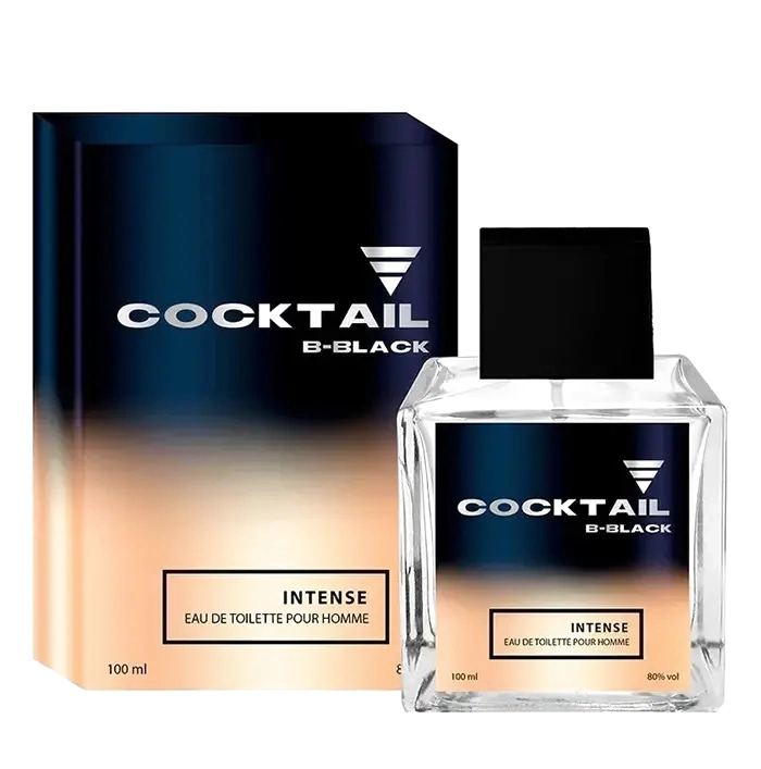 Мужская туалетная вода Euroluxe Cocktail B Black объёмом 100 мл - Евролюкс Коктейль Би Блэк