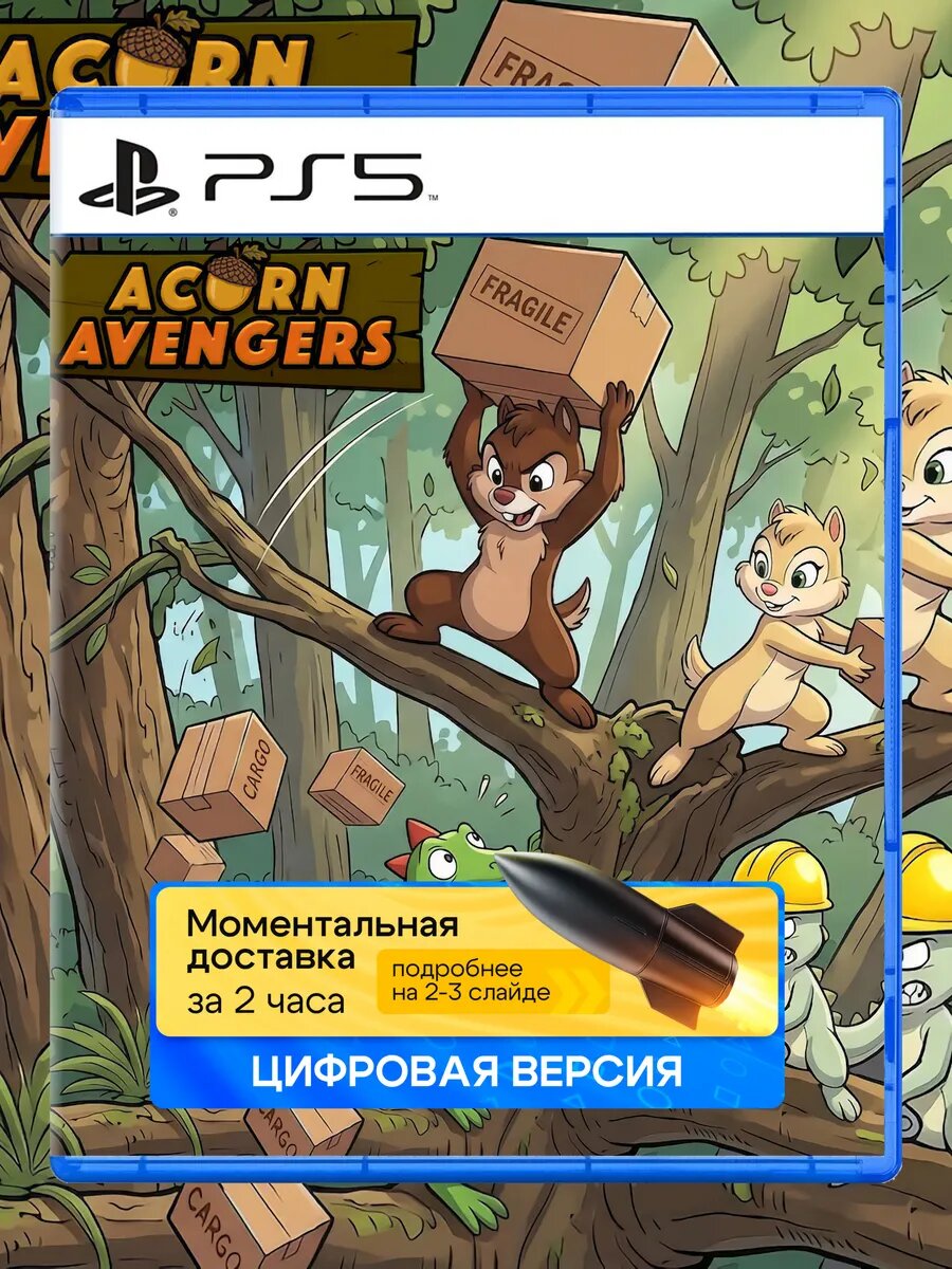Игра Acorn Avengers для Sony PlayStation PS4 PS5