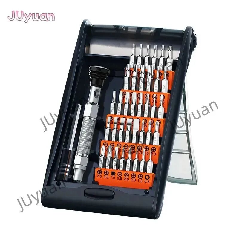 Набор отверток для электроники UGREEN CM372 (80459) 38-in-1 Aluminum Alloy Screwdriver Set. Цвет: черный