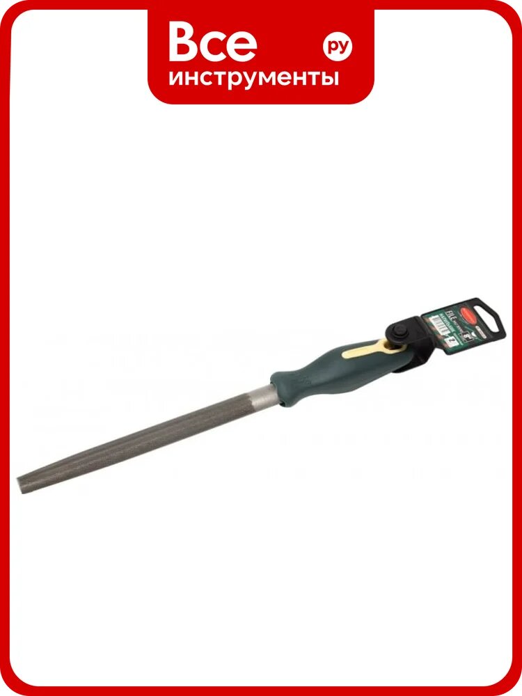 Напильник Rockforce полукруглый 8-200мм, на пластиковом держателе RF-5056P28(19029)