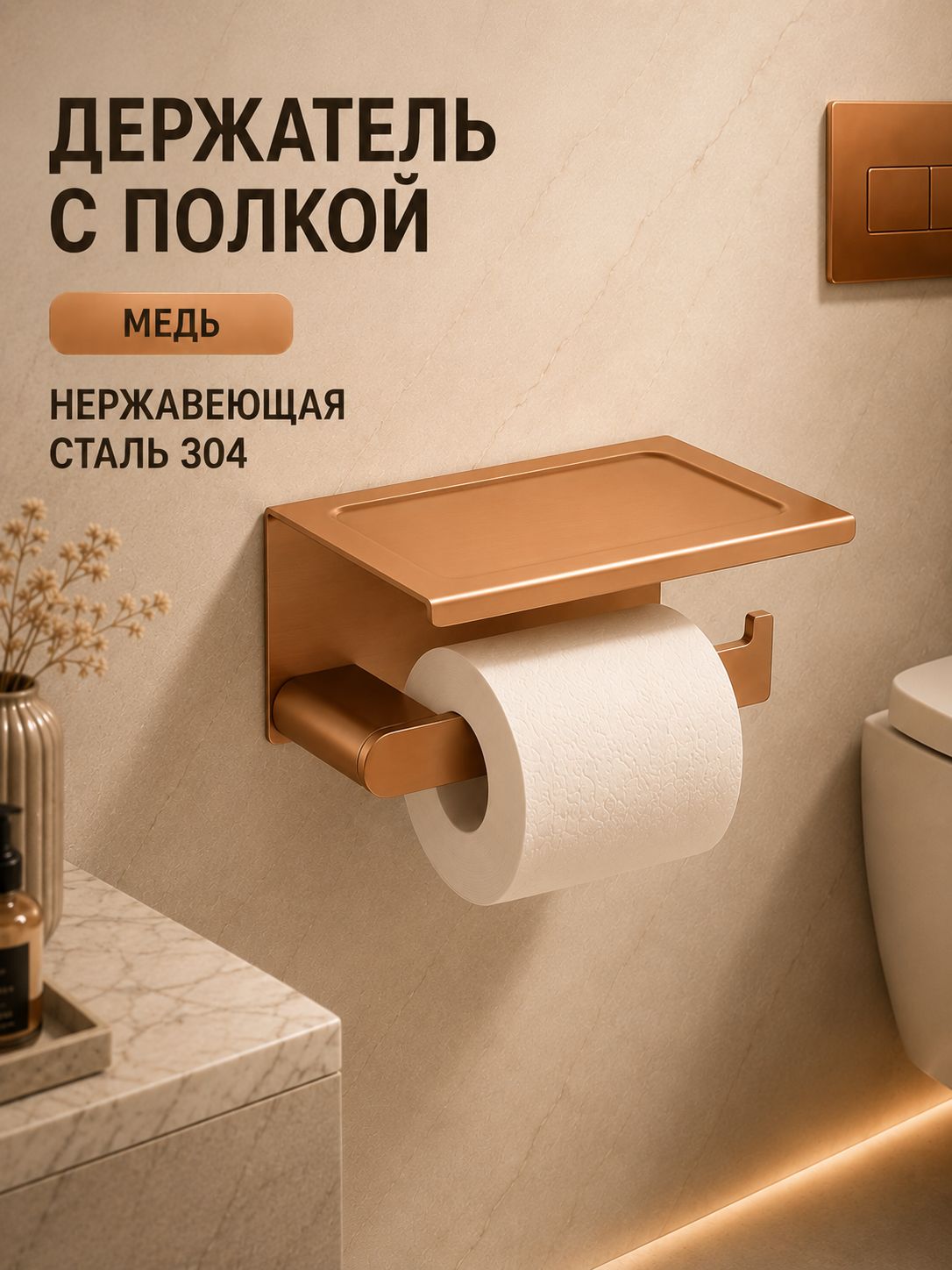 FORMA DESIGN Держатель для туалетной бумаги, 1 шт