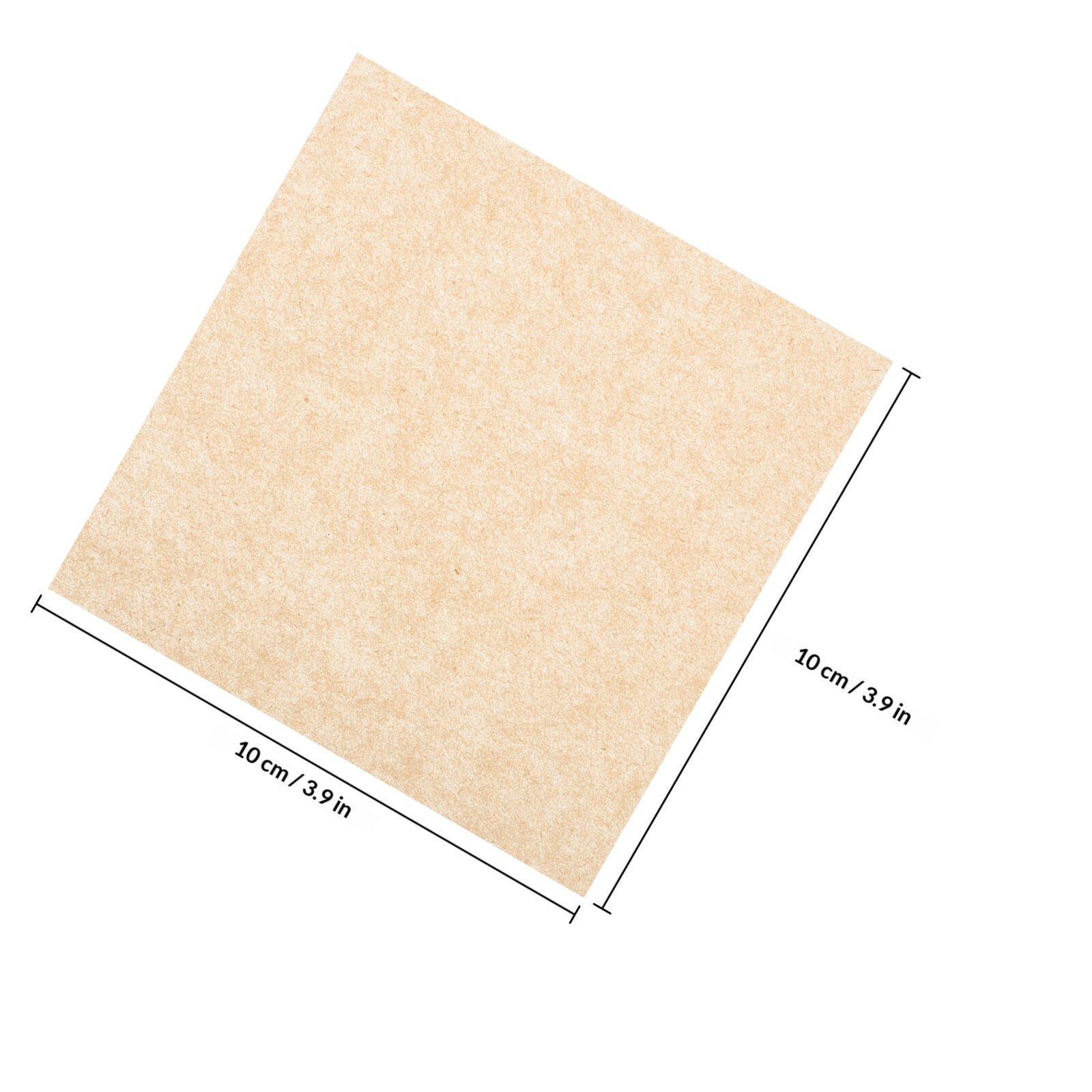 500 Шт Листы Бумаги Для Разделения Кукисов И Бургеров Patty Burger Paper 10.00X10.00X0.10Cm