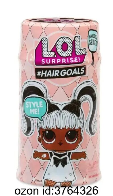 Кукла Surprise Hairgoals 5 серия 557050 с волосами