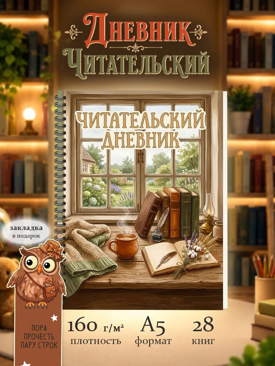 Читательский дневник 1 класс для девочки и мальчика на лето