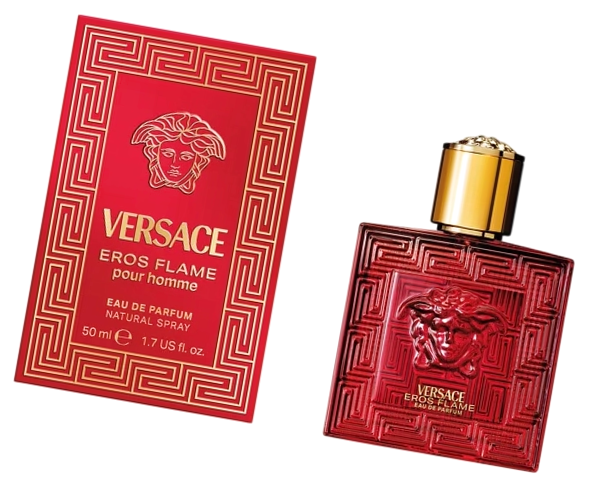 Versace Eros Flame Eau De Parfum красные 50 мл / Версаче Эрос Флейм мужская