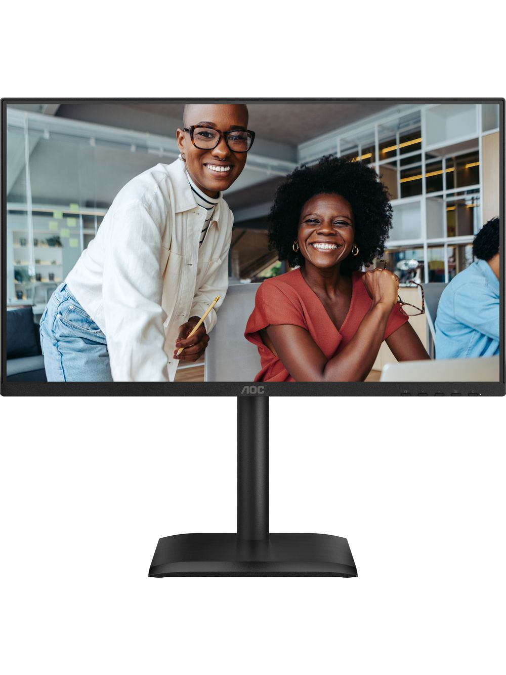 Монитор AOC 24E4U 23.8" 1920x1080, 200Hz, IPS, черный