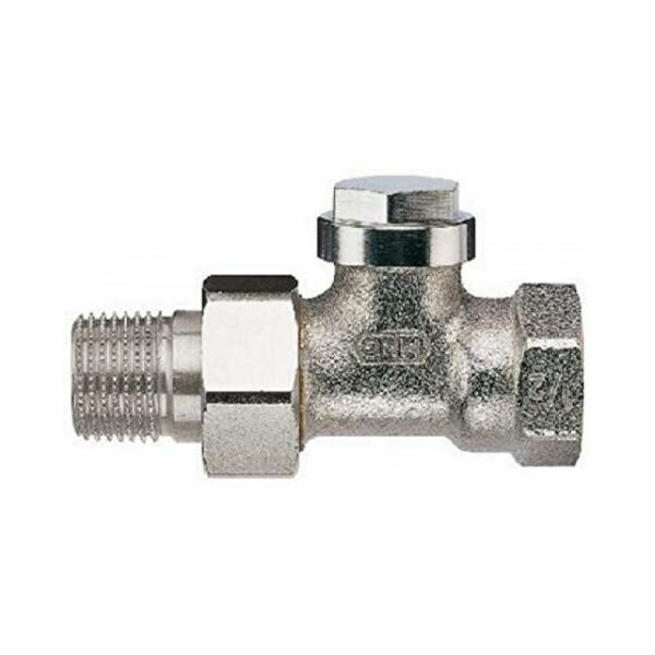 Клапан запорный для радиатора Honeywell 3/4" прямой нижний (V2420D0020RU)