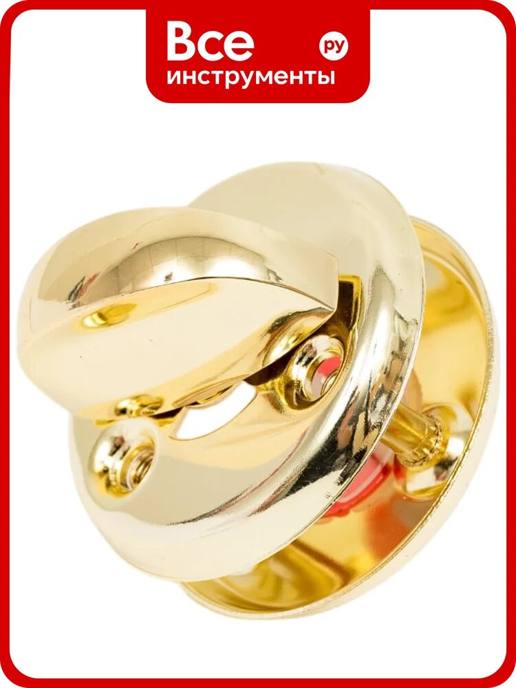 Дверная завертка SCHLOSS шлосс 02002 WC золото, 50 мм тов-123592