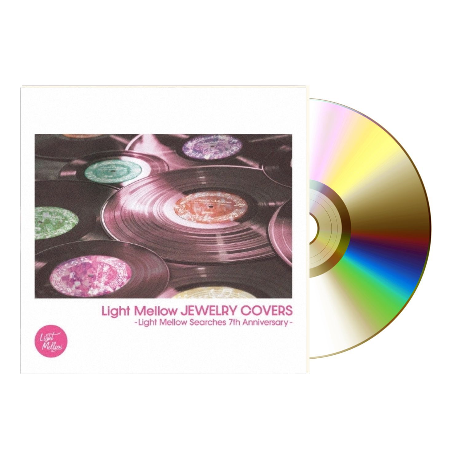 Музыка CD Miles - Light Mellow JEWELRY COVERS-Light Mellow Searches 7th Anniversary-