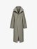 Пальто Rick Owens Dracucollar belted, размер 40, серый