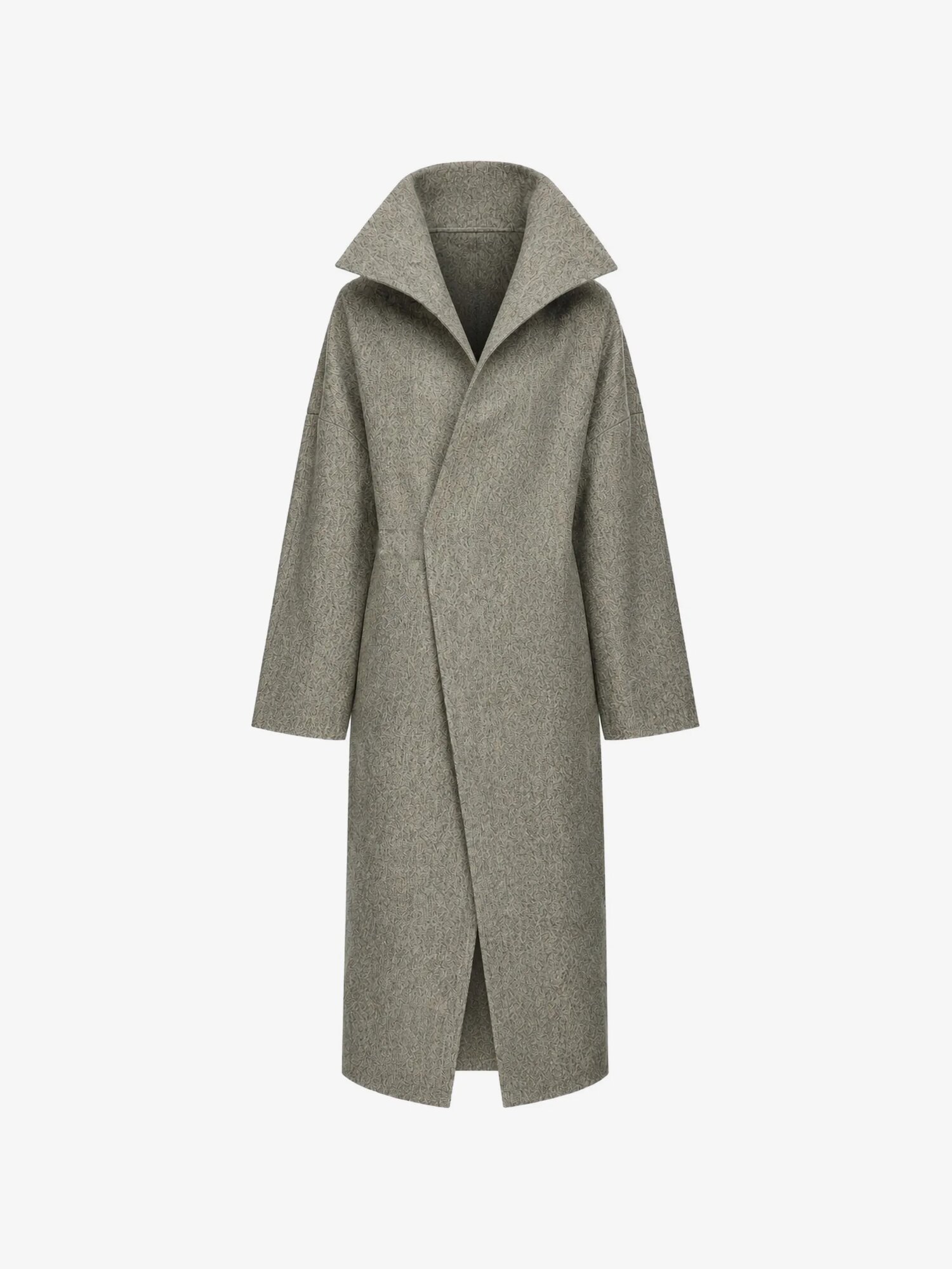 Пальто Rick Owens Dracucollar belted