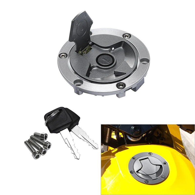 Крышка топливного бака с замком и ключом для Kawasaki Ninja 13-17 EX250 250R 08-14 ER250 Z250 ER300 Z300 13-16 Z250SL 2014-2018