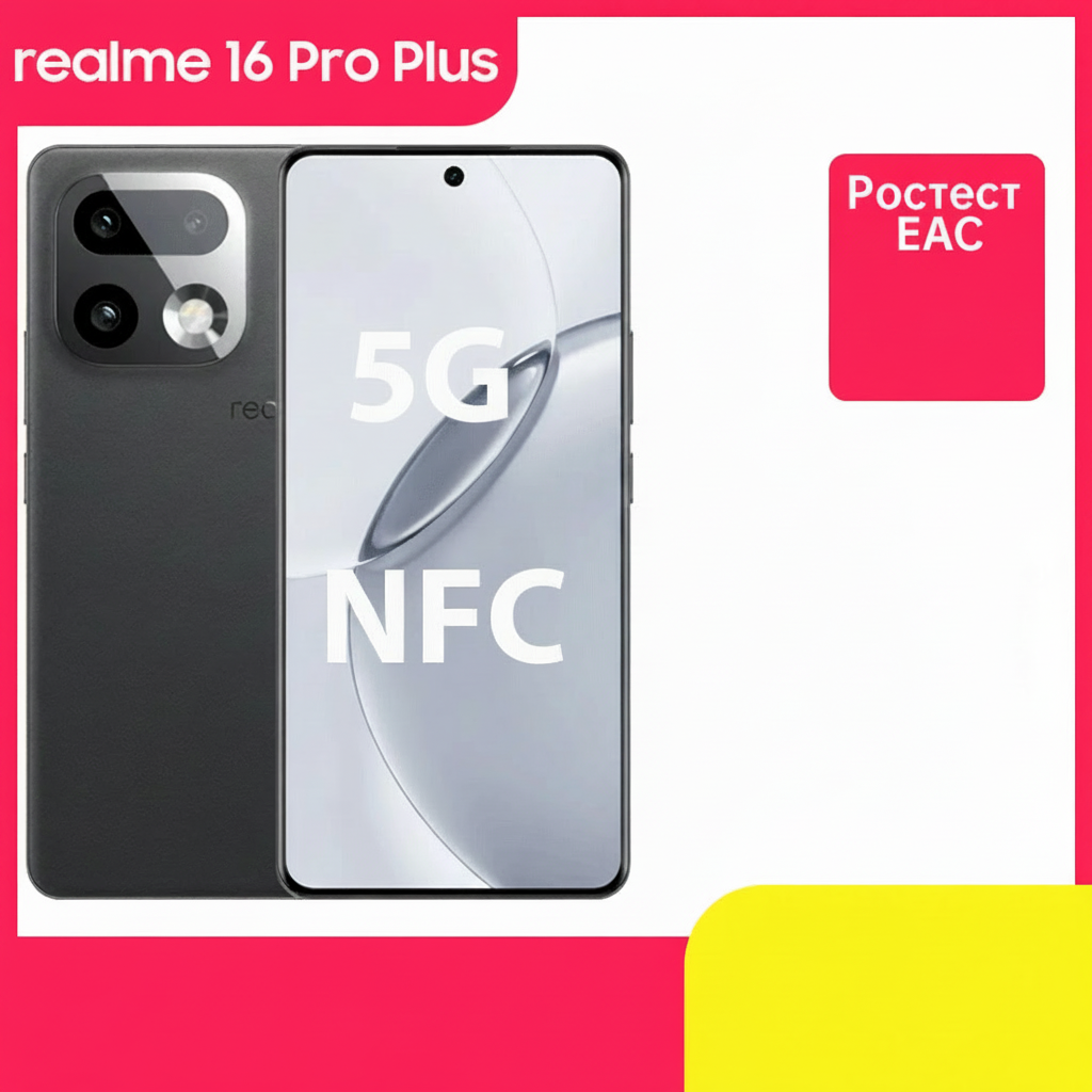 Смартфон Realme 16 Pro+ 5G, 12/512ГБ, russia