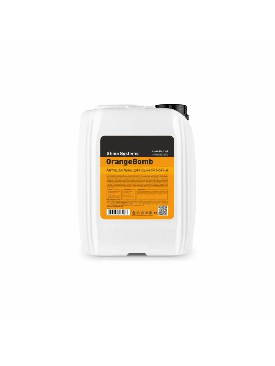 Автошампунь для ручной мойки OrangeBomb Shampoo 5 л SS959