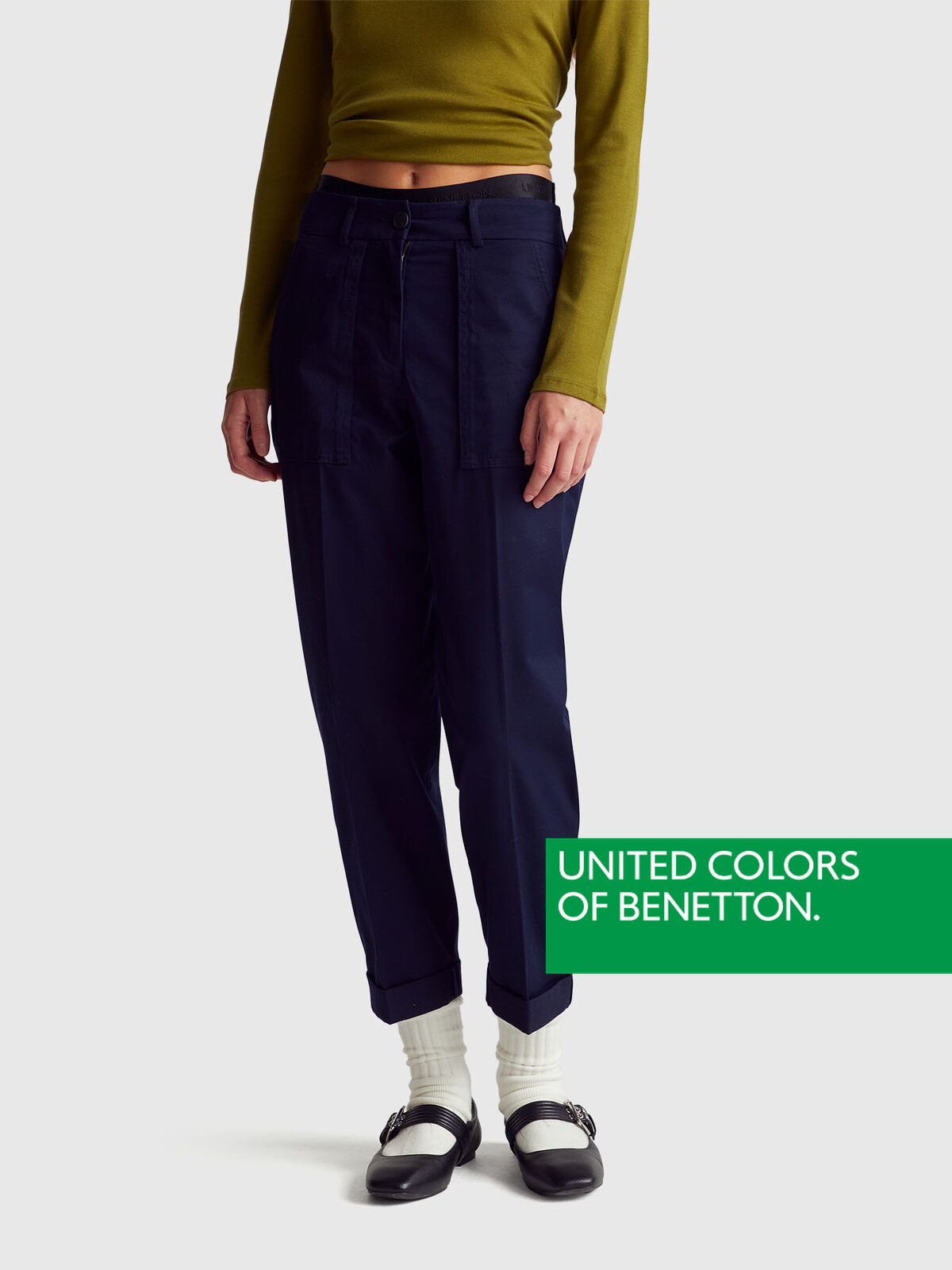 Брюки чинос UNITED COLORS OF BENETTON